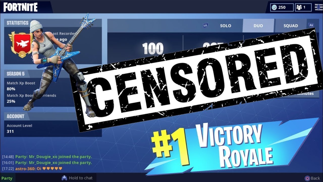 My 100th Duo win in Fortnite - YouTube