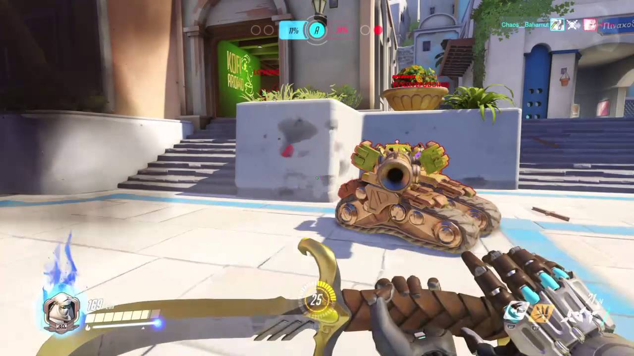 Overwatch Genji deflect op - YouTube