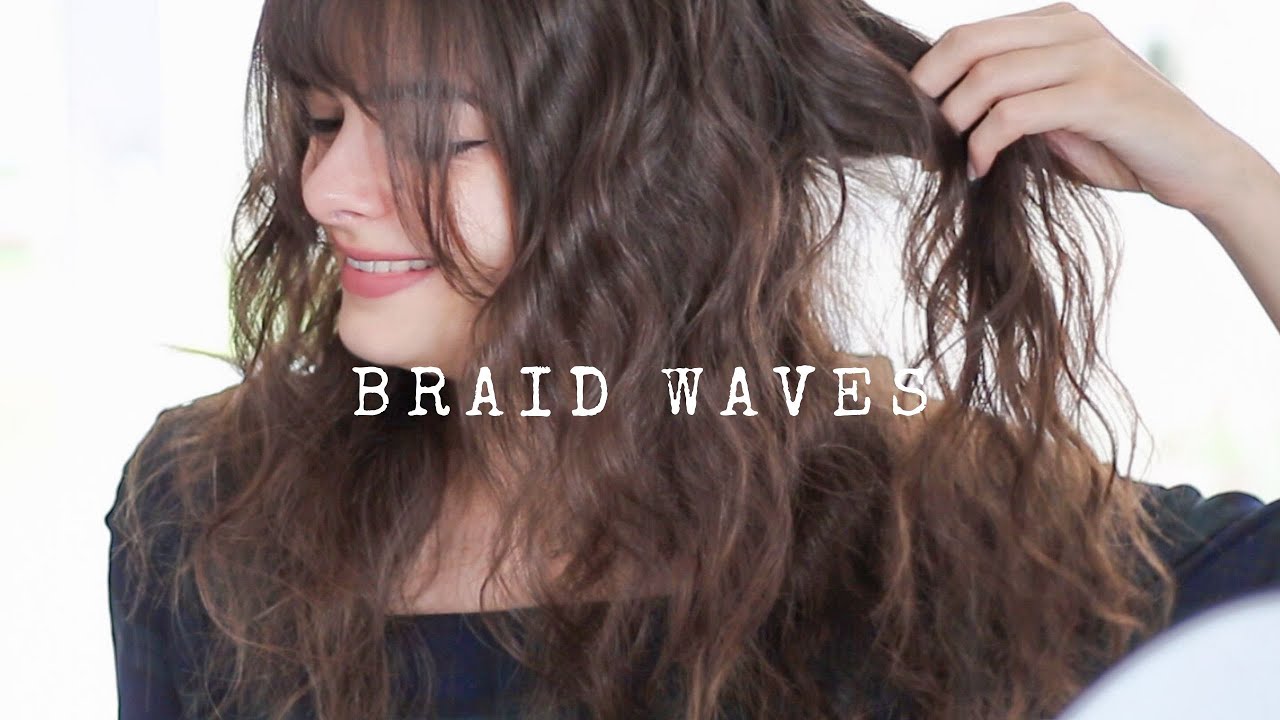 How To Make Braid Waves Work On Thin Hair - YouTube