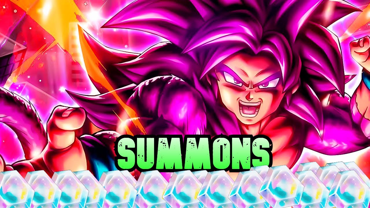 LIVE MORE SUMMONS FOR LF SSJ4 GOKU (DRAGON BALL LEGENDS) - YouTube