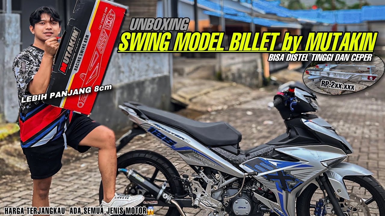 UNBOXING SWING MUTAKIN MODEL BILLET‼️PREMIUM LONG ARM ‼️ - YouTube