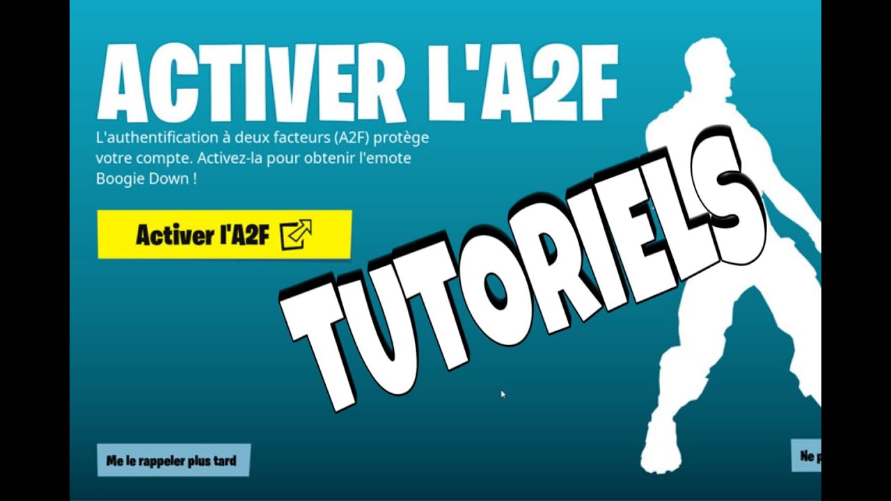 Tuto avoir l'A2F en 2 seconde!!! - YouTube