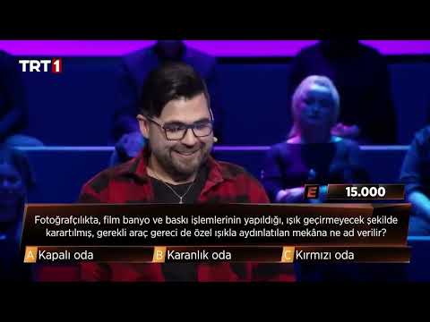 Fotoğrafçılıkta, film banyo ve baskı işlemlerinin yapıldığı mekana ne ad verilir? Celal Genç -3’te 3