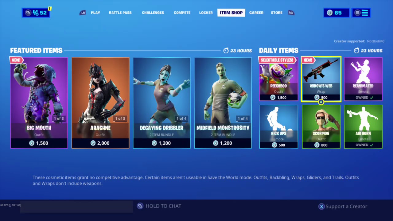 Fortnite October 27th 2019 Item Shop - YouTube