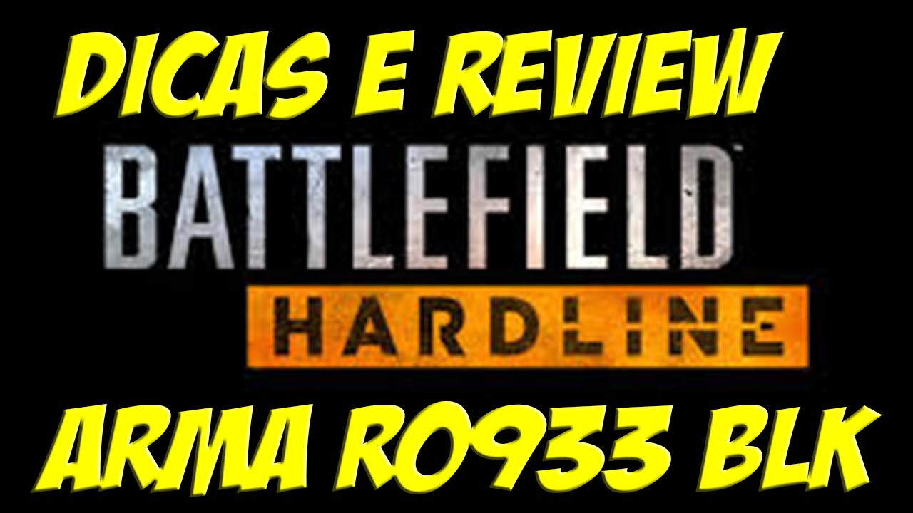 Battlefield Hardline: RO933 BLK - Melhor Arma de DLC??? - YouTube
