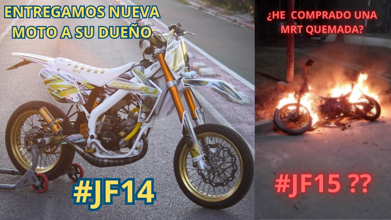 He comprado una MRT INCENDIADA - Entregamos la #JF14 ¿¿Una #JF con motor de serie?? - GARAGE ...