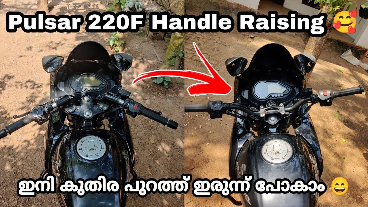 Pulsar 220F Handle Raising 🥰 || KnOckOuTer - YouTube