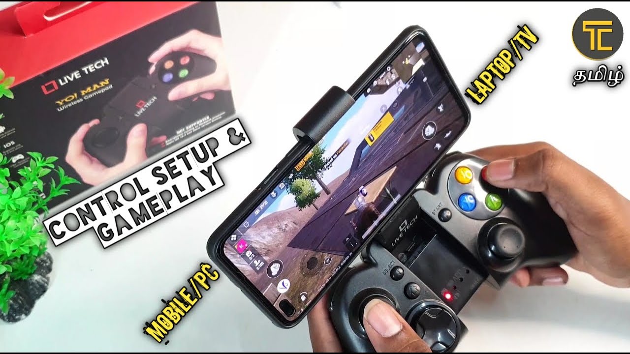 Live Tech Yoman Gamepad | Pubg | free fire | Best Gamepad under 1500 ...