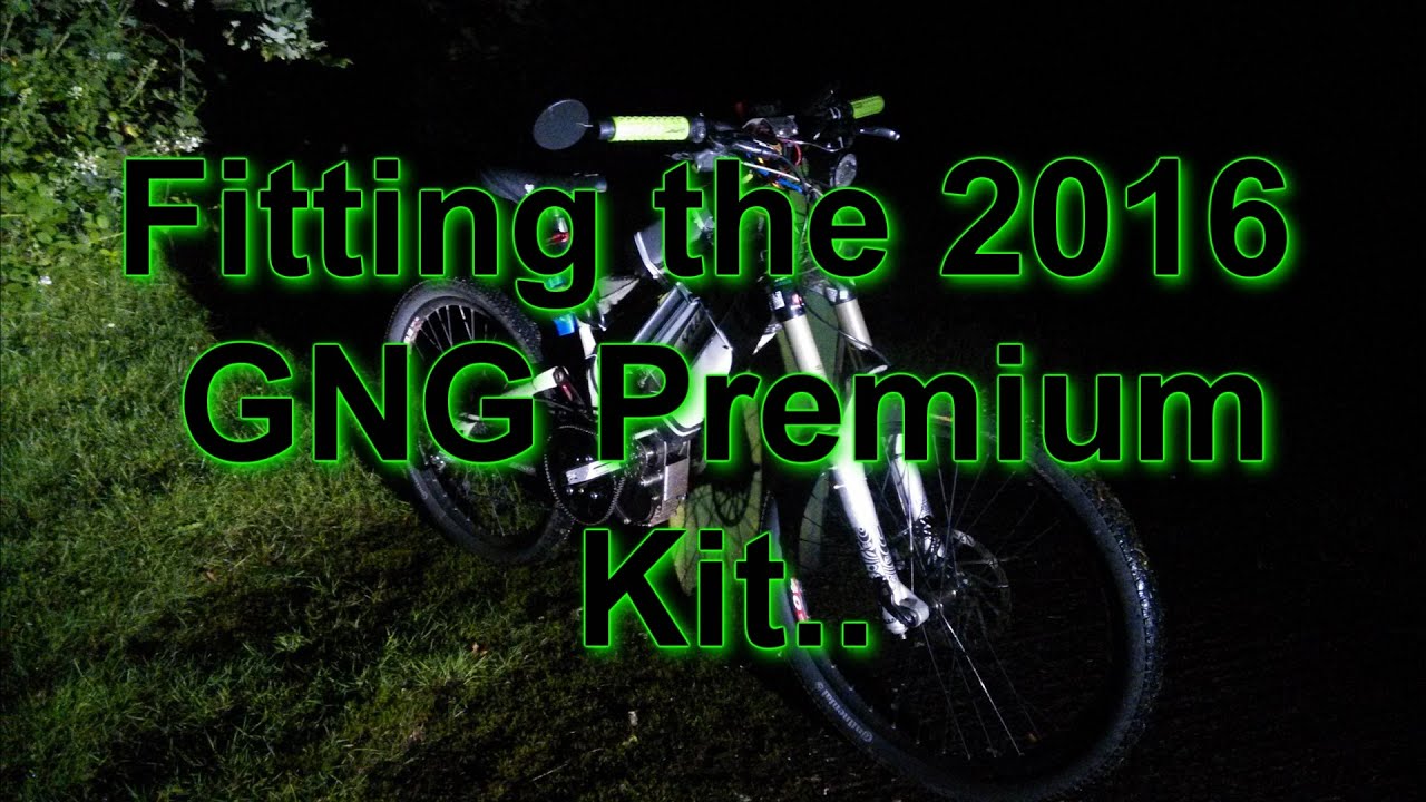 Installing the GNG 2016 premium kit on my Downhill frame. - YouTube