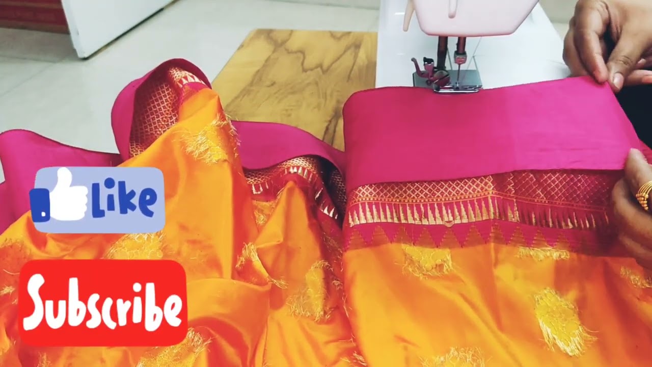 Sadi Pico Fall Tips and Tricks 🔥साड़ी पिको फॉल लगाना सीखे ️#stitching ...