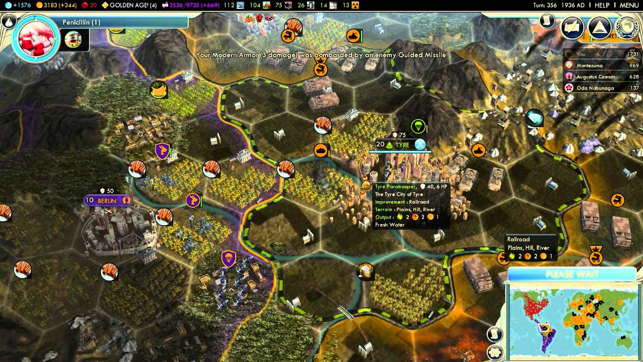 Let's Play Civilization 5 with Commentary Part 49 Russia - YouTube