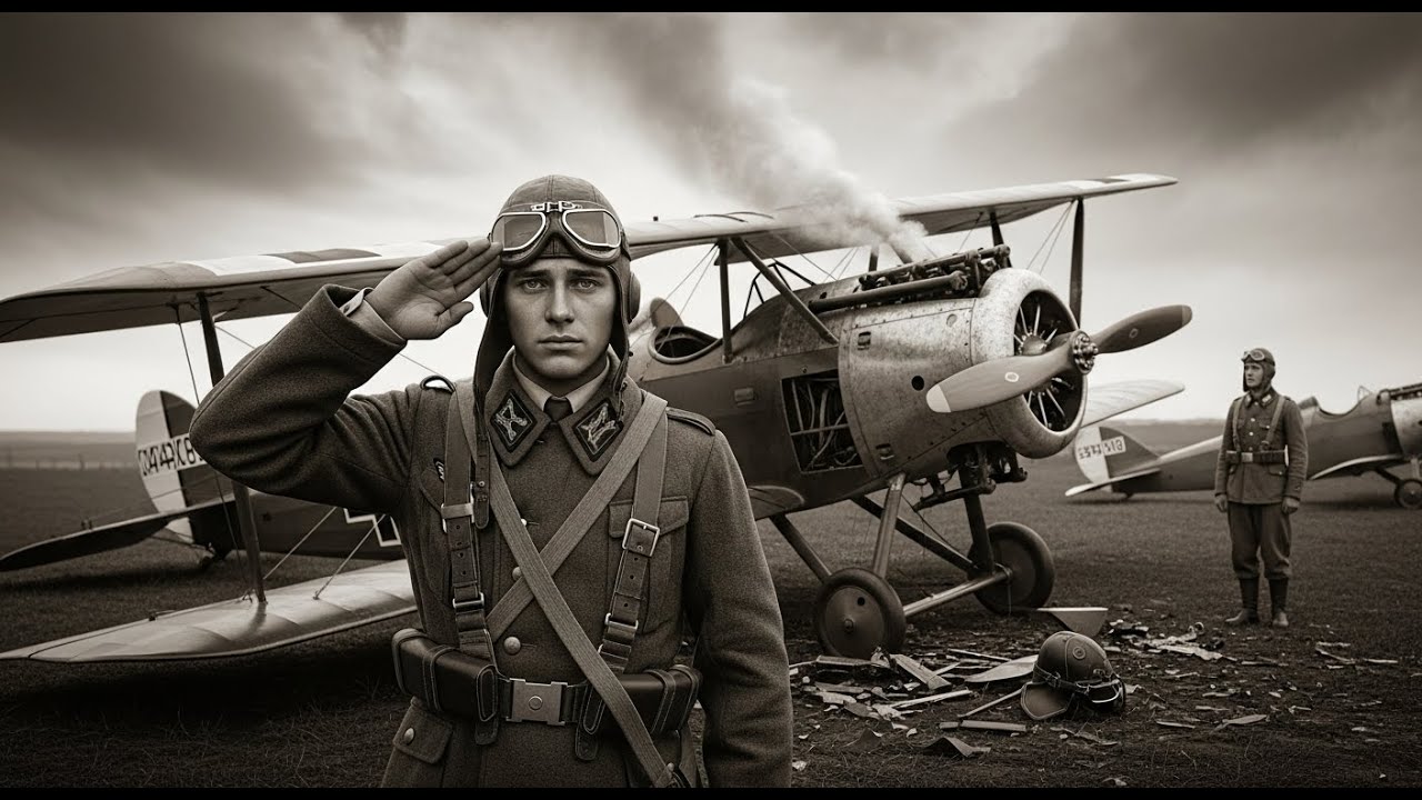 The German Pilot Who Saluted His Enemy Before Dying - YouTube