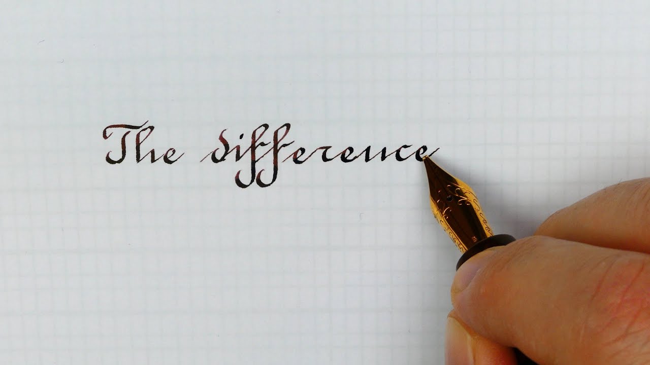 Anonymous astonishing quote | Custom Fountain Pen | Ronde handwriting ...