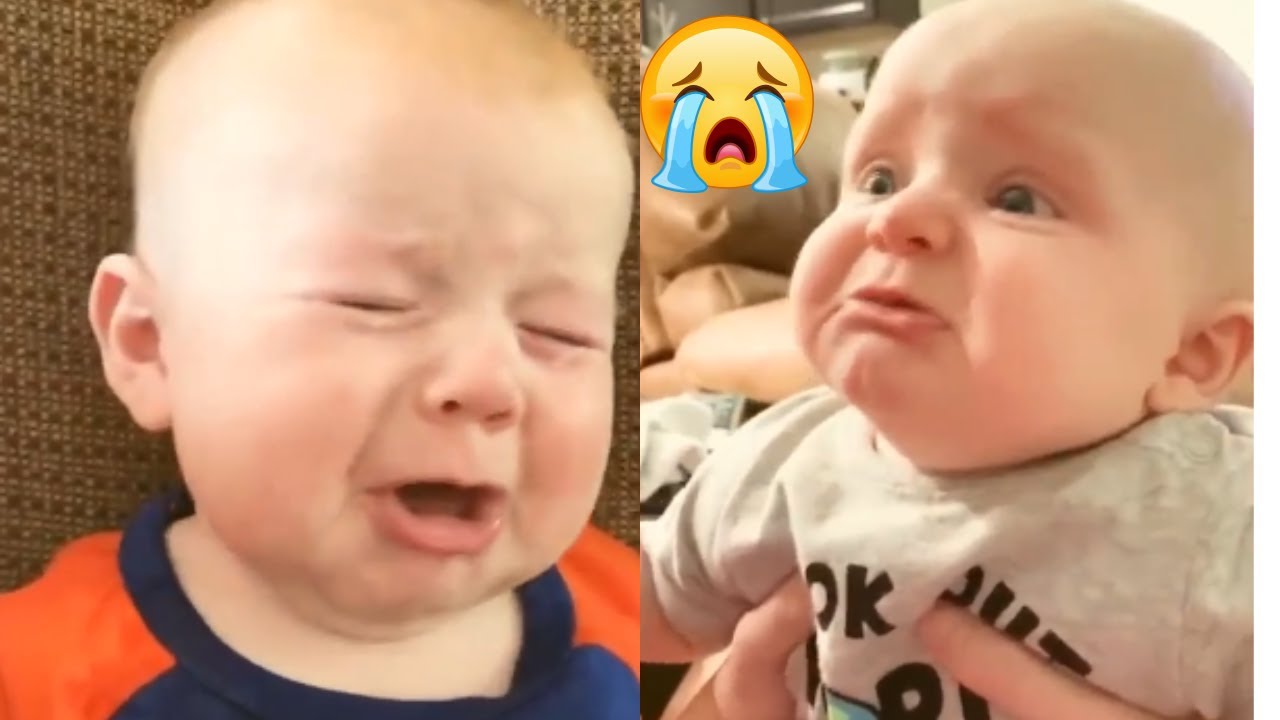 Cute and Funny Babies Crying Moments - #funny Baby Videos - YouTube