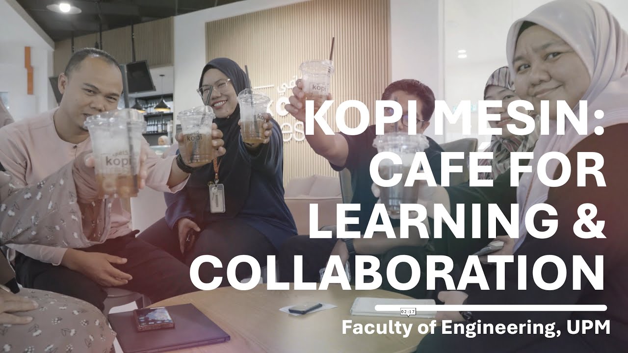 Kopi Mesin at UPM | Café for Learning & Collaboration - YouTube