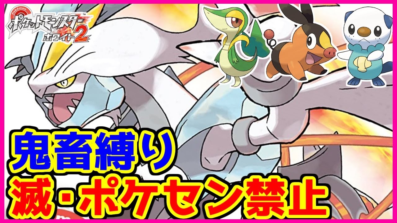 【鬼畜縛り】滅・ポケモンセンター禁止マラソン～イッシュ2編～#4【ポケモンBW2】 - YouTube