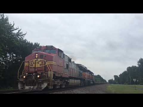 BNSF 667 RS3L Horn Short Chase - YouTube