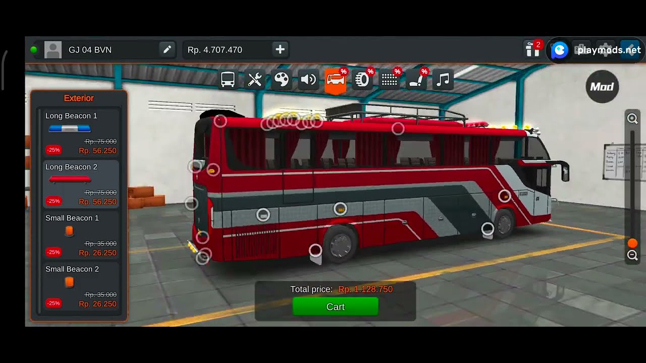 Luxury Bus ll Modifications ll BUSSID ll BUS SIMULATOR INDONESIA ll # ...