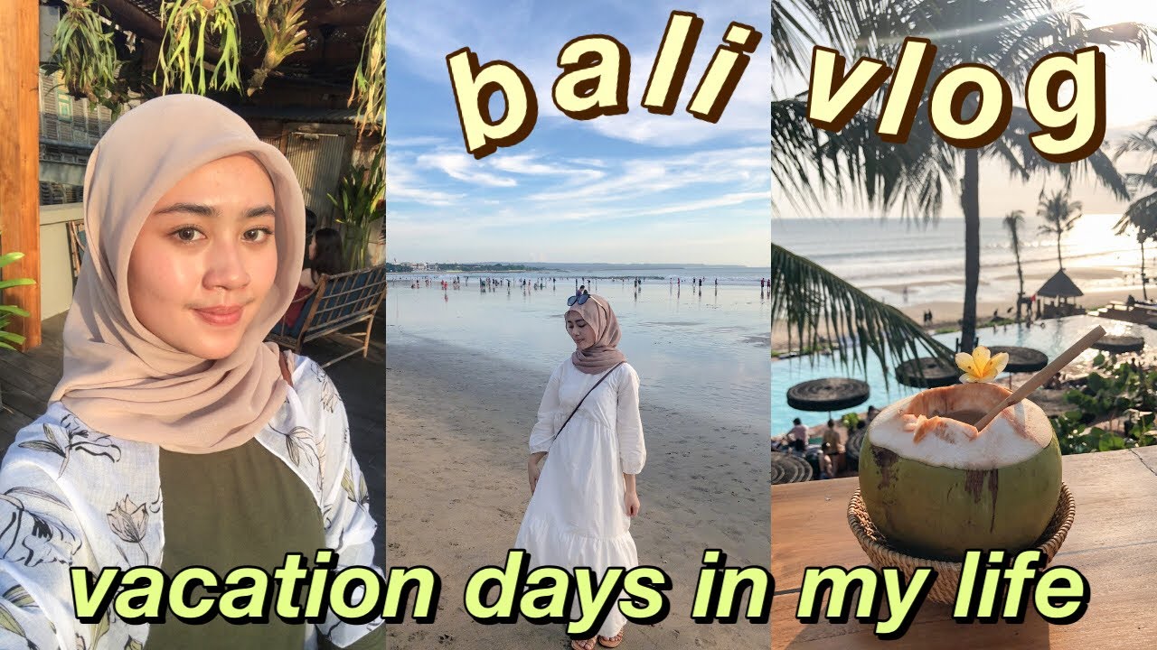 BALI DAYS IN MY LIFE! vacation vlog: beaches, cafes, foods, etc ...