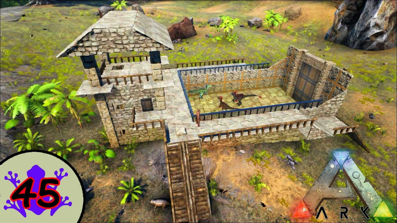Ark: Shredder's Zoo - Raptor Zoo Enclosure [45] - YouTube