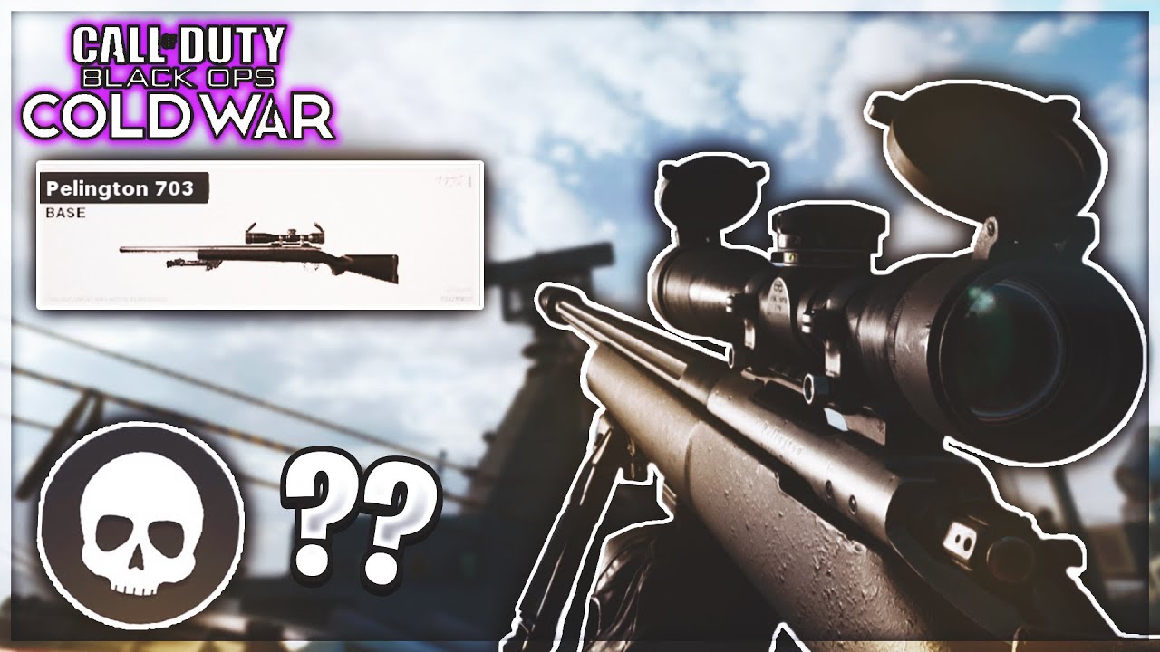 The Pelington 703 has an INSANE FIRERATE BUILD! - (Call of Duty Black ...