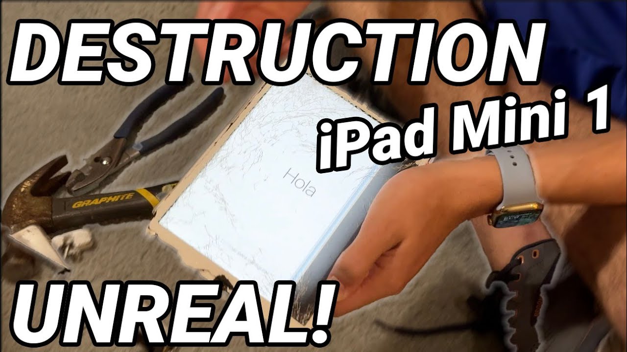 Ripping an iPad Mini 1 Apart (DESTRUCTION) - YouTube