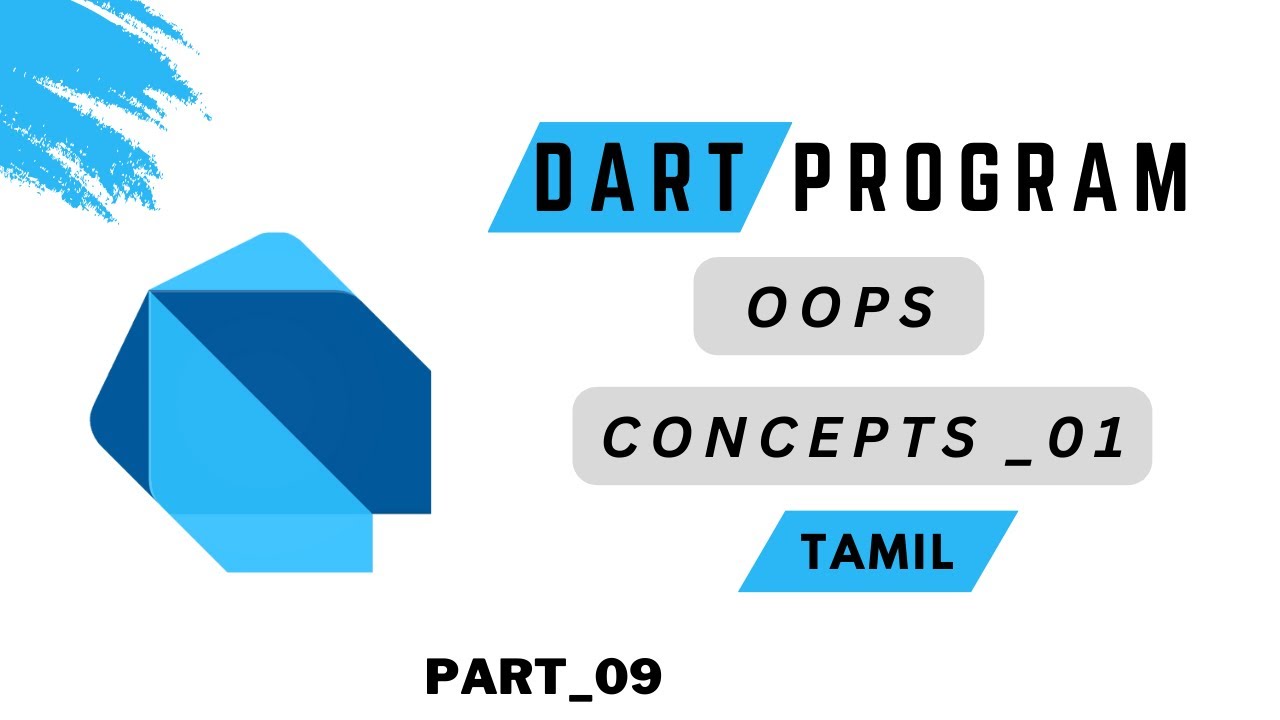 Dart Program Part09 Oops Concepts 01 In Tamil Youtube