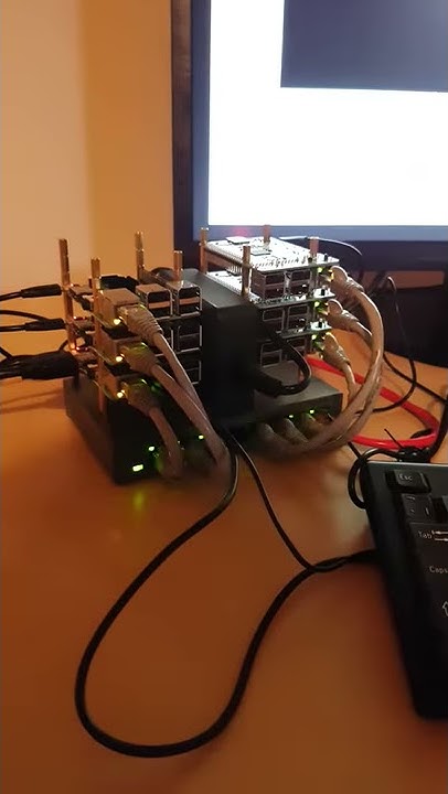 Raspberry Pi Cluster mpiexec Run on 6 Nodes Pi 3 - YouTube