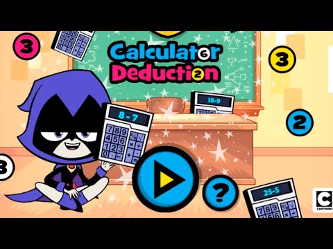 Teen Titans Go: Battle With Numbers - Calculator Deduction (CN Games ...