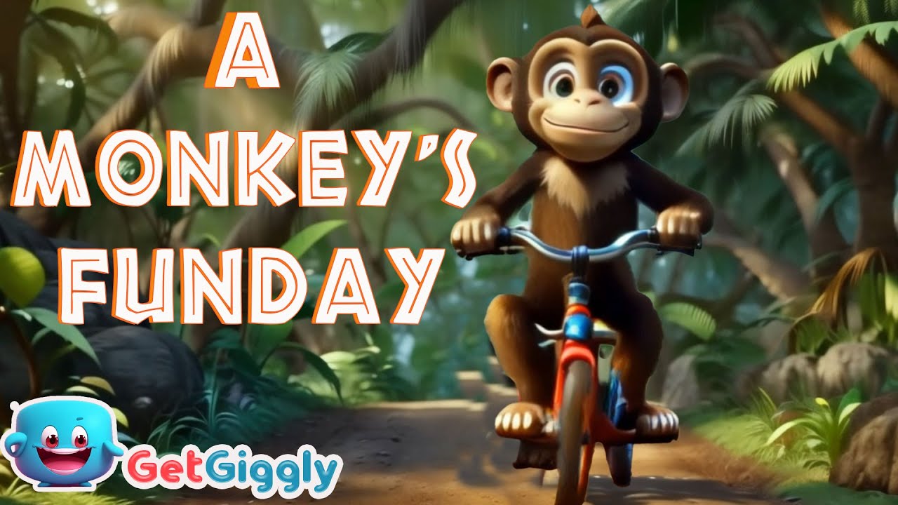 A Monkey's day| Monkey's Fun Activities for Kids| GetGiggly Nursery ...