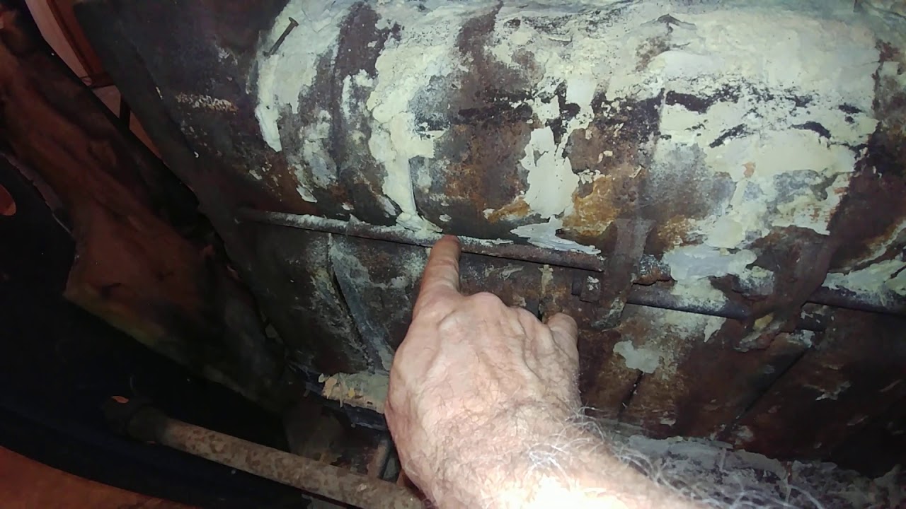 Failed Steam Boiler Pre-demolition - YouTube