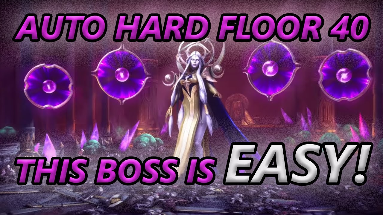 HOW TO BEAT ASTRANYX THE DARK FAE | HARD FLOOR 40 | DOOM TOWER | Raid ...