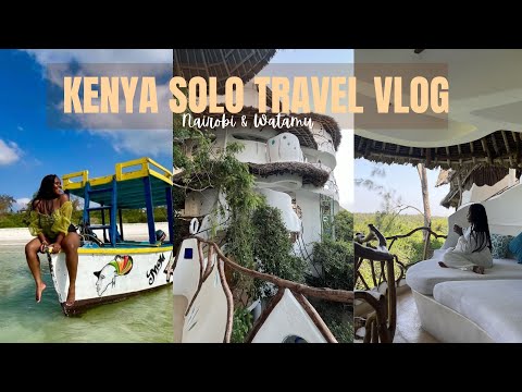 Kenya Solo Travel Vlog 🇰🇪 | Nairobi + Watamu | Safari, Tea Farm, Dolphins & More | Christina Jane