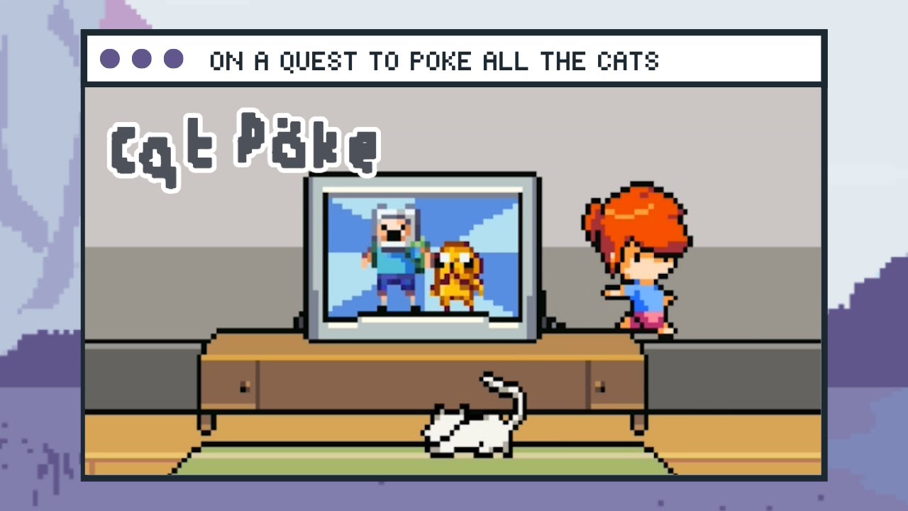 Cat Poke | No Animals Were Harmed | Indie Adventure Game - YouTube