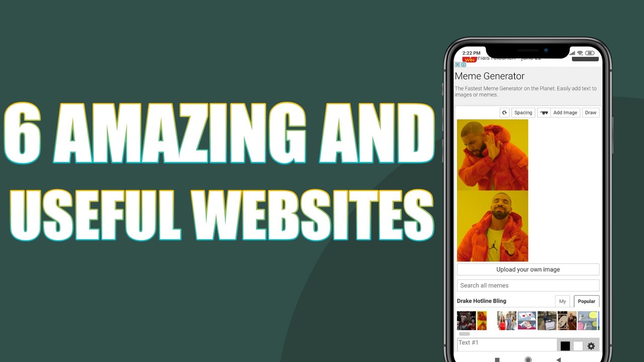 6 Amazing And Useful Websites - YouTube