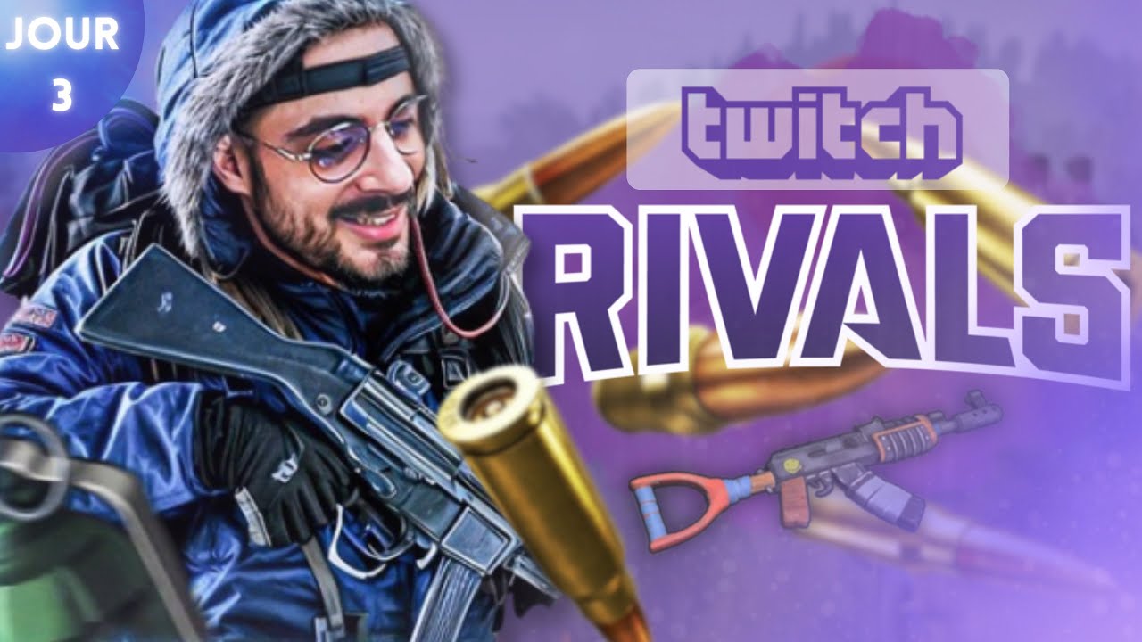 TWITCH RIVALS RUST - Team FRANCE (Krolay) - JOUR 3 - YouTube