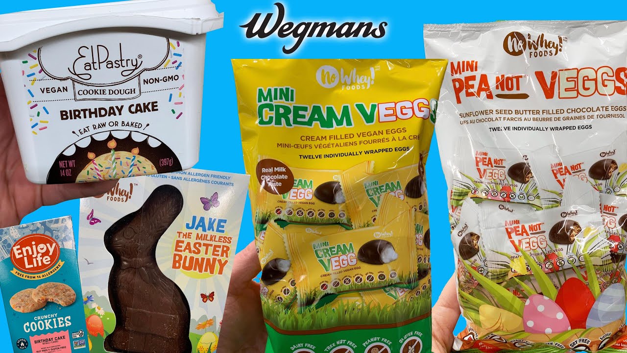 New Vegan Products & Easter Candy at Wegmans - Spring Edition - YouTube