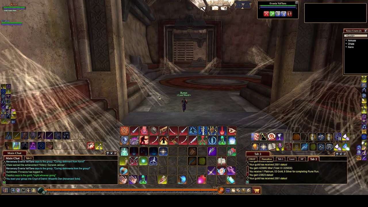 EQ2 -- Crypt of Dalnir: Wizard's Den[Advanced Solo] - YouTube