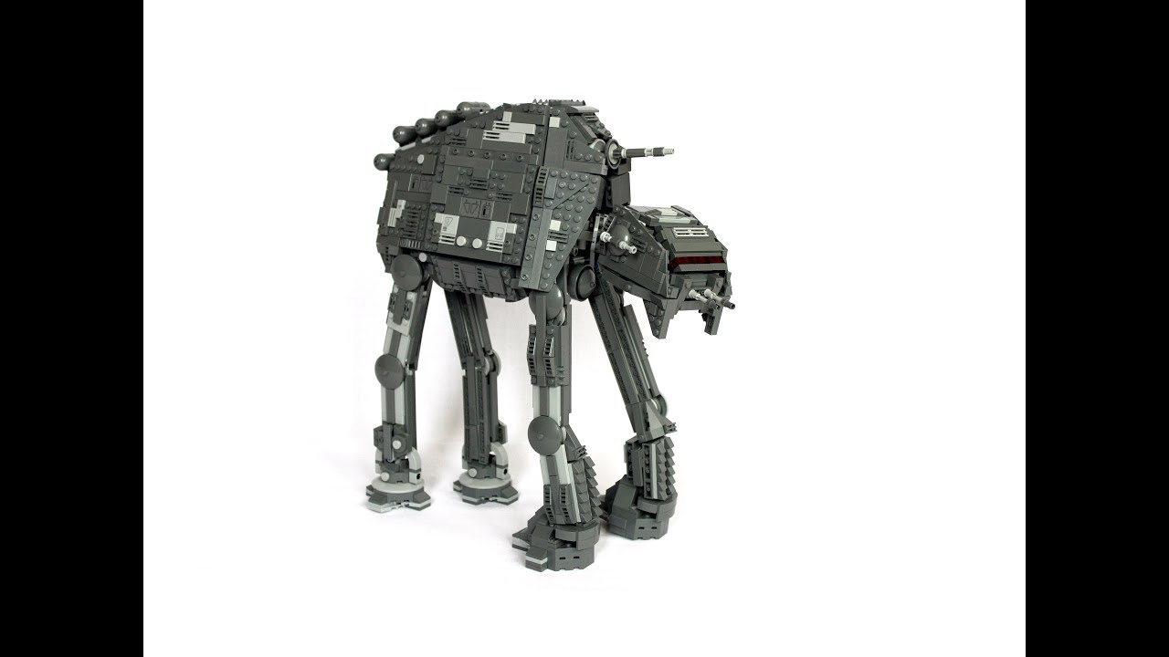 LEGO The Last Jedi Custom AT-M6 WALKER MOC - Crait Walker Showcase/LEGO ...