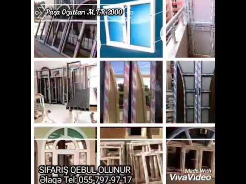 Cambalkon Pvc Qapı-Pəncərə Jalüzlər Perila Nafes Aft.Qoruyucu Jalüz Duş Kabina Setka və Reşotka