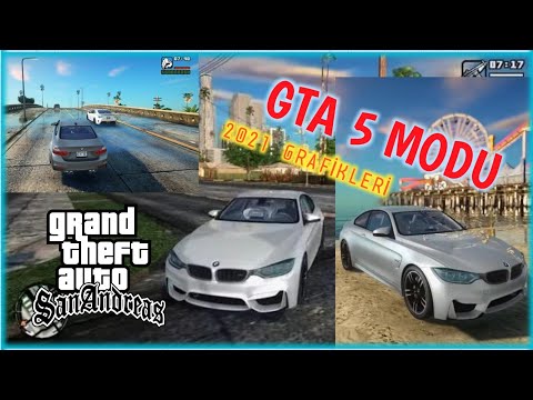 GTA SAN ANDREAS GÜNCEL GTA 5 MODU | GTA SAN ANDREAS GÜNCEL ARABA MODLARI | GTA 5 MOBİLE