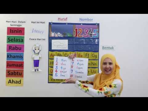 Sesi Bulatan Bersama Sarah - Huruf U | Belajar Bahasa | Taska l ...