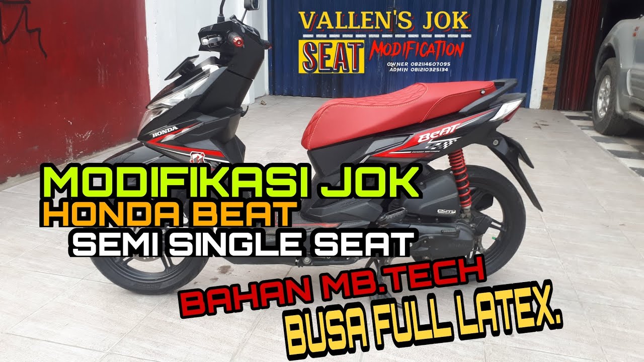 MODIF JOK BEAT Fi FULL LATEX PAKE BAHAN MB.TECH. - YouTube