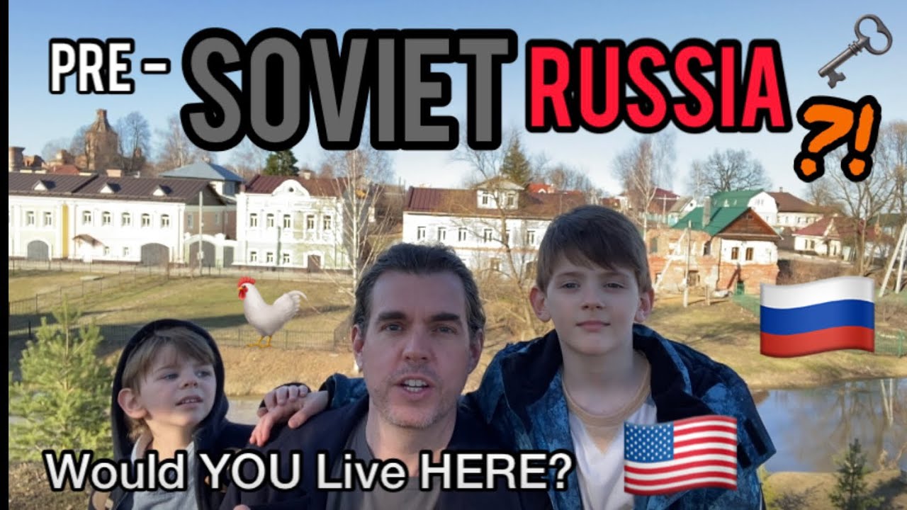 Pre-SOVIET Russian Village?! Would YOU Live HERE? Досоветская русская ...