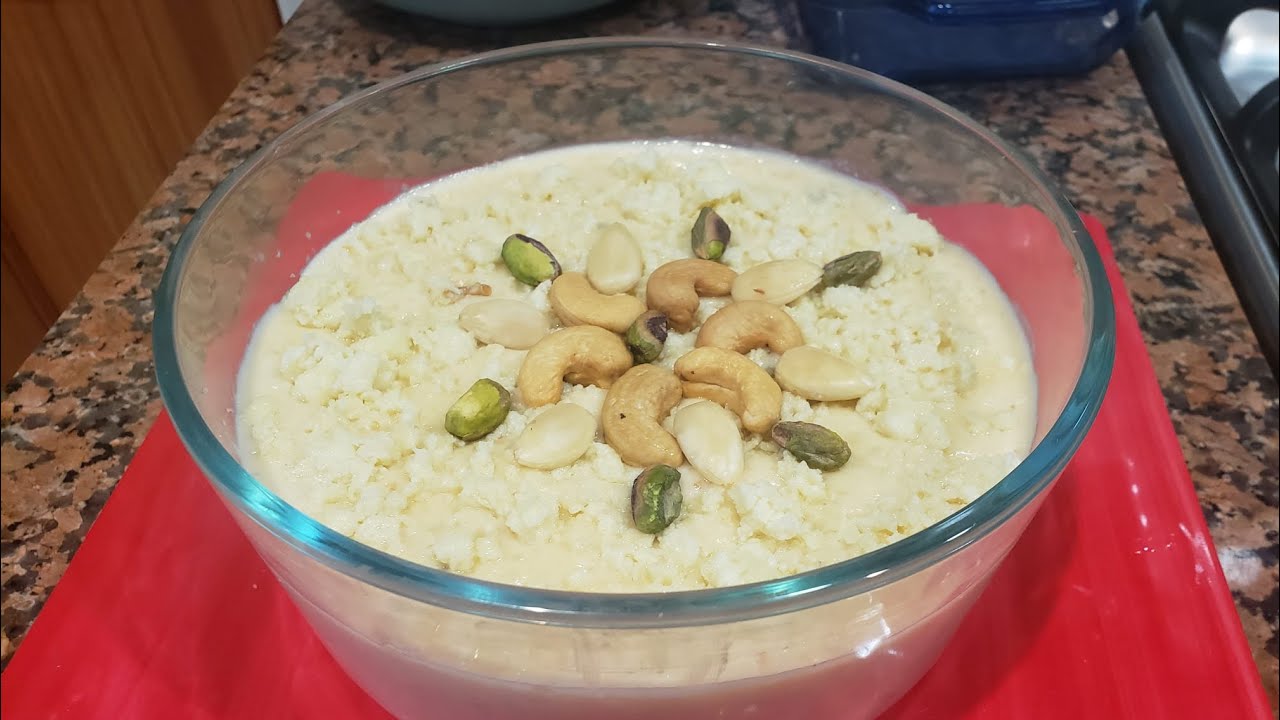 Eid’s 3rd day : Amazing Sweet Rice Pudding! - YouTube
