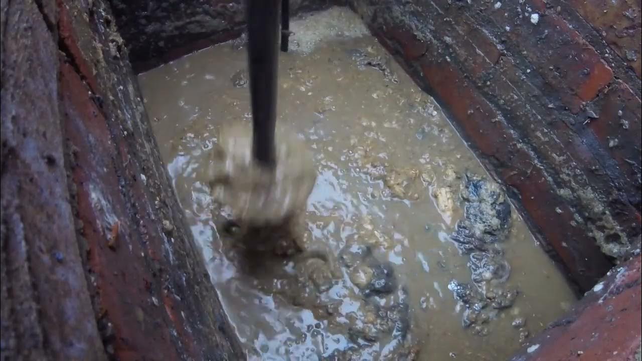 Blocked Gulley Blocked Drain Clean A Drain LTD 175 - YouTube