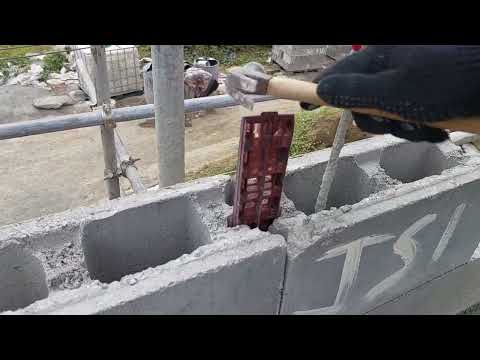 blocks laying(smart masonry) - YouTube
