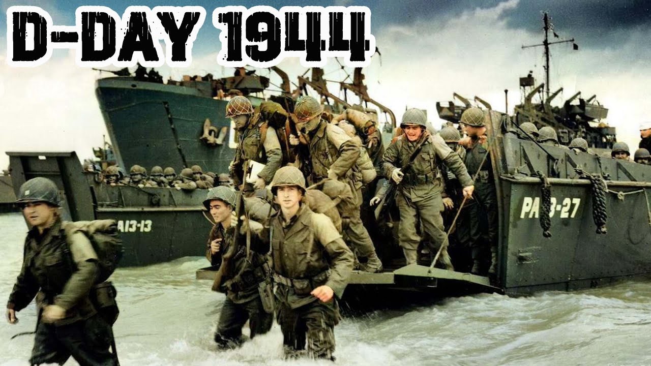 The Full Battle of Normandy (D-Day, 1944) – Rare Historic Footage | WW2 ...