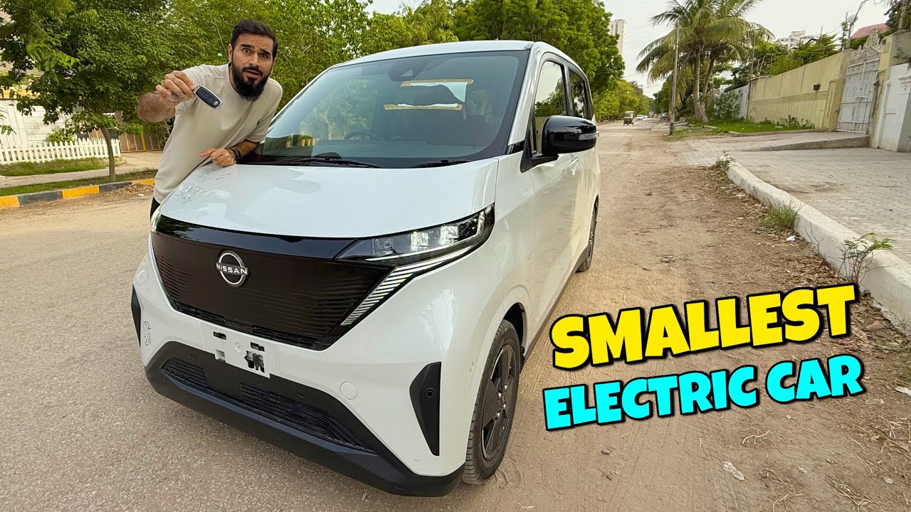 Pakistan ki sab se choti electric car chalai aaj 🚙😍 - YouTube