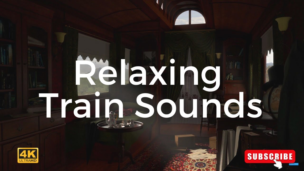 Relaxing Train Journey In A Private Cabin | 10 hours of Relaxing Train ...